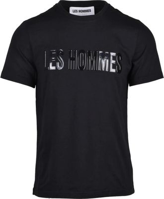 Les Hommes Homme, Tops, Noir, Taille: L T-Shirt