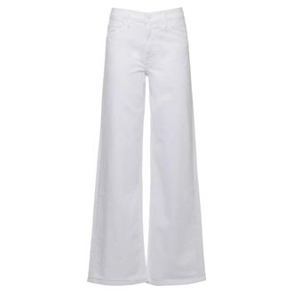 Mother Femme, Jeans, Blanc, Taille: W30 Wide Jeans