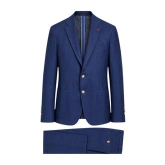 Mulish Homme, Costumes, Bleu, Taille: 2XL Single Breasted Suit