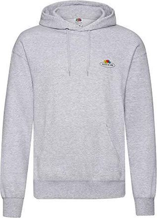 Fruit Of The Loom Fruit Of The Loom Sweat-Shirt &agrave; Capuche Petit Logo Mani - L Gris