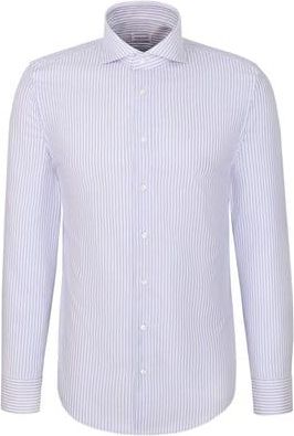 Seidensticker Chemise droite &agrave; rayures en coton