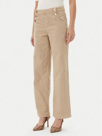 Morgan Stoffhose 251-PICHAK Beige Wide Leg