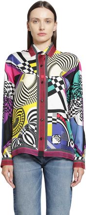 Versace Teatro Silk Twill Shirt