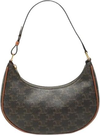 Celine Sac bandouli&egrave;re Ava Pre-owned - Femme - Pre-owned - Brun - Taille: ONE Size