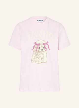 Ganni T-Shirt rosa
