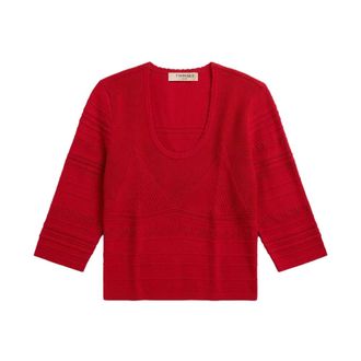 Twinset Damen, Strickwaren, Rot, LGr&ouml;&szlig;e
