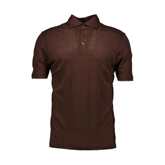 Gran Sasso Polo Shirts - - Tops - Herren - Braun - M