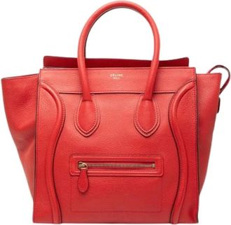 Celine Sac cabas vintage Pre-owned - Femme - Pre-owned - Rouge - Taille: ONE Size