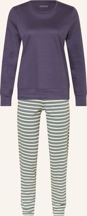 Schiesser Schlafanzug Casual Essentials lila