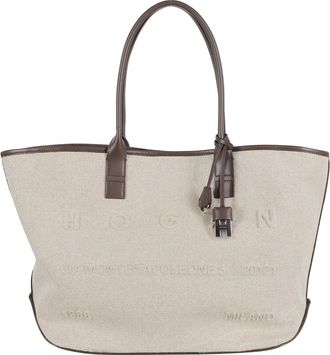 Hogan Femme, Sacs, Beige, Taille: ONE Size Sac shopper Medium address
