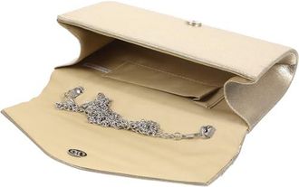 IFUNDOM Paquet De Soir&eacute;e Femme Pochette En Velours Dor&eacute; &Eacute;l&eacute;gant Portatif Porte-monnaie Multi-usages Soir&eacute;e Banquet Dimensions Moyennes