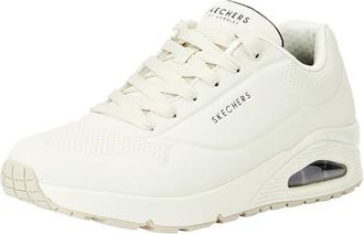 Skechers Uno Stand on Air Baskets Homme, Off White Durabuck Mesh, 42.5 EU