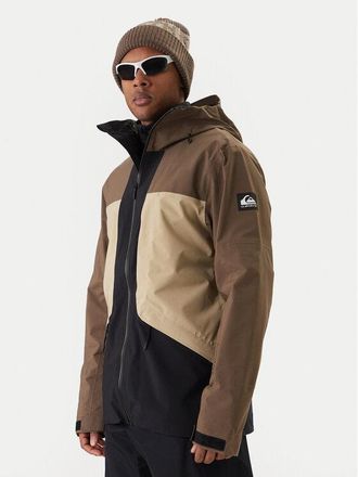 Quiksilver Snowboardjacke Forever Stretch Goretex Jk EQYTJ03477 Braun Modern Fit
