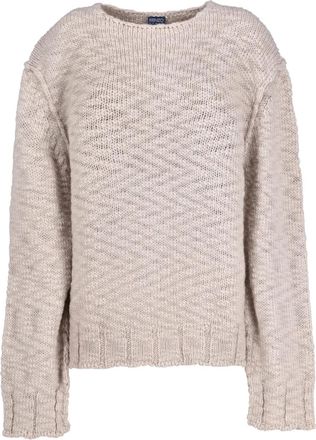 Kenzo zigzag sweater - Nude