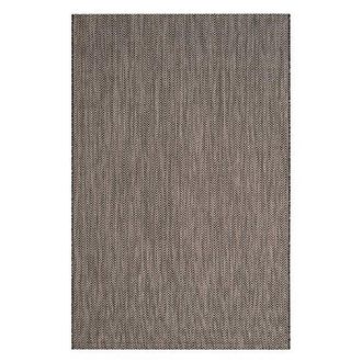 Safavieh Courtyard Collection CY8022-03012 Teppich, für drinnen und draußen, 60 x 90 cm, Natur- und cremefarben