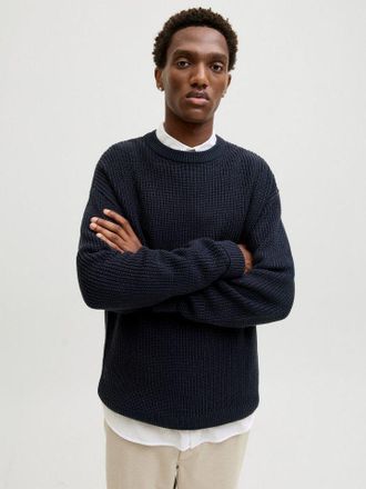 Jack & Jones Rundhalspullover JJKAITO KNIT CREW NECK BF