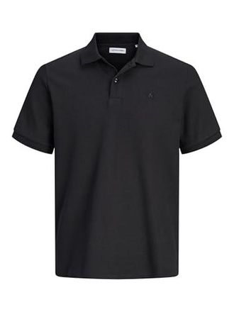 Jack & Jones Jack & Jones Jjeaustin Polo SS Noos, Black/Detail:Classic, XL Homme, Noir/D&eacute;tails : Classique, XL