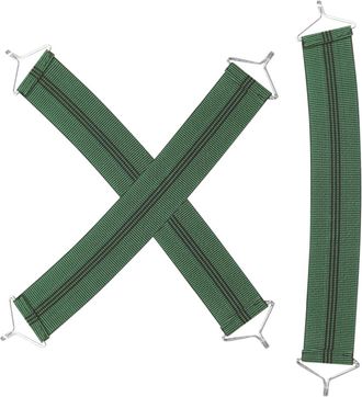 DOITOOL 3 Stück Lounge Chair Ersatzriemen Robuste Verstärkungsbänder für Gartenstühle Reißfeste Outdoor Reparaturriemen für Terrassen Balkonstühle Installiere