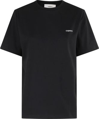 Coperni Femme, Tops, Noir, Taille: 38 FR Boxy T-shirt