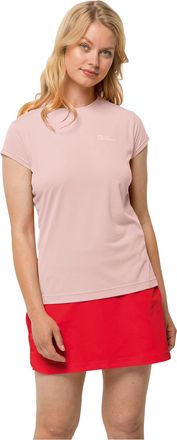 Jack Wolfskin Prelight S/S W T-Shirt Rose Smoke M
