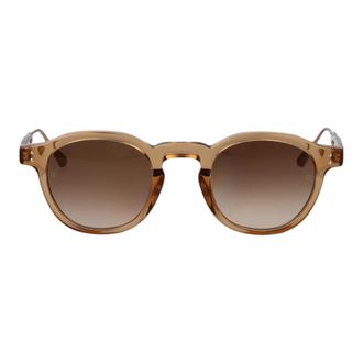 Linda Farrow unisex, Accessoires, Brun, Taille: 45 MM Heath Lunettes de soleil