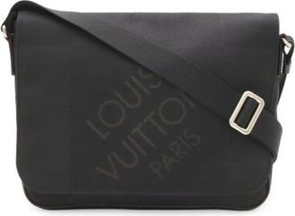 Louis Vuitton Pre-owned Sac bandouli&egrave;re Damier Geant - Femme - Pre-owned - Noir - Taille: ONE Size