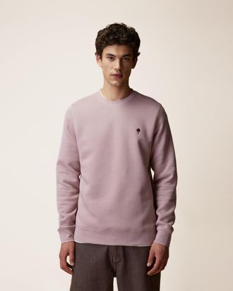 Faguo Sweat col rond mauve