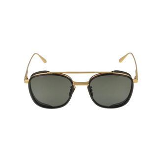 Linda Farrow Varo Sonnenbrille - - Accessories - unisex - Gelb - 50 MM