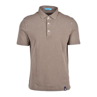 Drumohr Polo - - Tops - Herren - Braun - M