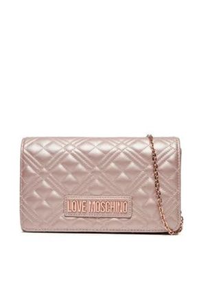 Love Moschino JC4079PP1MLA197A, sac &agrave; bandouli&egrave;re femme, or rose, unique, Or rose, Taille unique