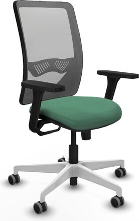 Piqueras y Crespo B&uuml;rostuhl Zulema mit 3D-Armlehnen, h&ouml;henverstellbare Lendenwirbelst&uuml;tze, ausgestattet mit 3 Positionen und Schneidschaum, mit Rollen von 65 mm, Parket