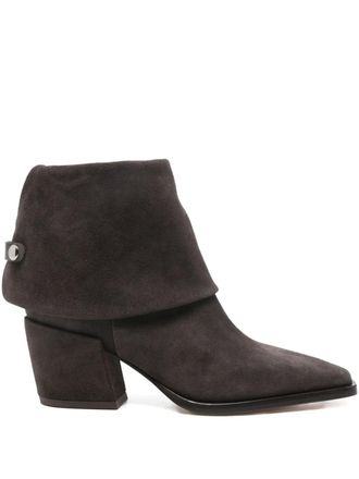 AGL bottes en daim 70 mm - Marron