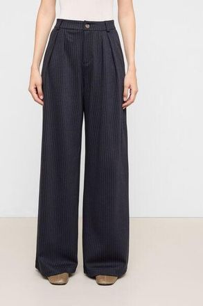 Calzedonia Palazzohose Mit Nadelstreifen Blau