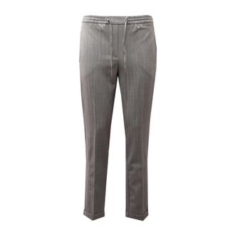 Woolrich Komfort Flanell Graue Hose - - Trousers - Damen - Grau - XS