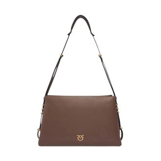 Pinko Pinko, Femme, Sacs, Brun, Taille: ONE Size One, Two, Three Bag