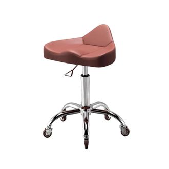 Generic Sattelstuhl mit Rollen, ergonomischer Sattelhocker, 440 Pfund Tragkraft, geeignet for Massage, Kliniken und B&uuml;ros(Color-4)