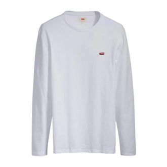 Levi's Original Housemark Langarm-T-Shirt - - Tops - Herren - Wei&szlig; - S