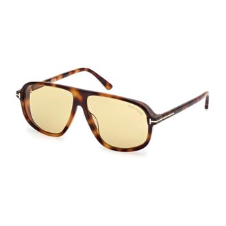 Tom Ford unisex, Accessoires, Brun, Taille: 61 MM Ft1208 53E Lunettes de soleil