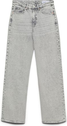 Vero Moda Female Weit geschnitten VMTESSA Hohe Taille Weiter Beinschnitt Jeans