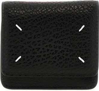 Maison Margiela Leder Bi-Fold Geldb&ouml;rse - - Accessories - unisex - Schwarzk - ONE SIZE