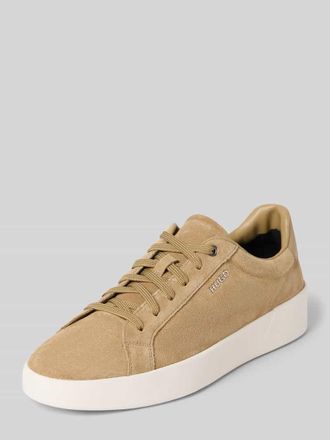 HUGO BOSS Low Top Sneaker aus reinem Veloursleder Modell LYDE_TENN