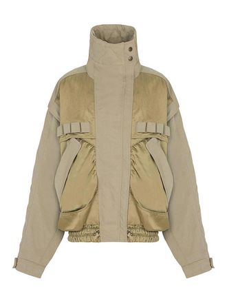 Balmain Knielanger Mantel - Gr&uuml;n