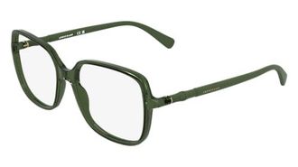 Longchamp LO2802 300 Lunettes pour femme Transparent Vert 55/16/145