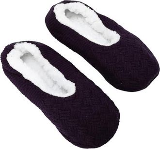 Hemoton Chaussures Chaudes Automne Pantoufles Int&eacute;rieur Chaussures Hiver Confortables Antid&eacute;rapantes Pour Femme