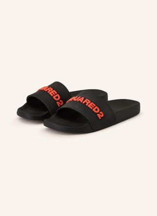 Dsquared2 Pantoletten schwarz