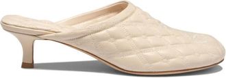 Burberry Hohe Schuhe - Sadler Mules 45 Mm - Gr. 36 (EU) - in Beige - f&uuml;r Damen