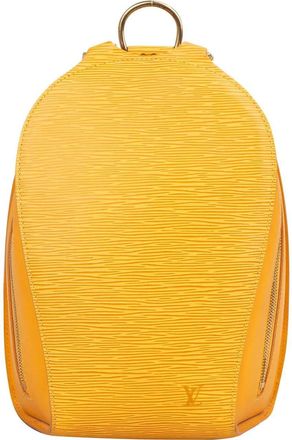 Louis Vuitton Crossbody Bags - Louis Vuitton Yellow Epi Leather Mabillon Backpack - Gr. unisize - in Gelb - f&uuml;r Damen