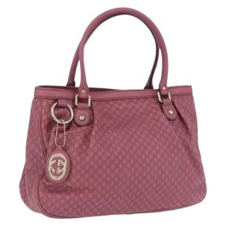 Gucci Pre-owned Vintage Tote Bag - - Pre-owned - Damen - Rosa - ONE SIZE