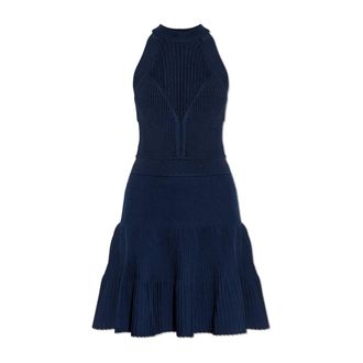 Balmain Femme, Robes, Bleu, Taille: 40 FR Robe sans manches