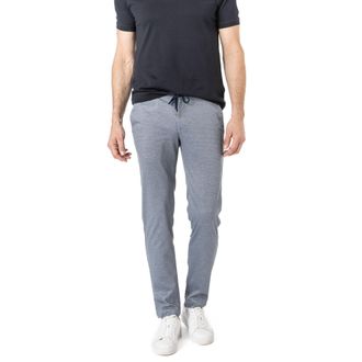 Bugatti Herren Hosen blau meliert